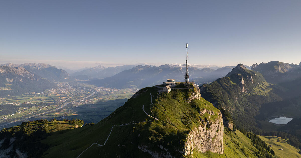 Ausflugsziel: Hoher Kasten in der Ostschweiz | bodenseeferien.de